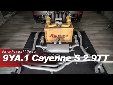 Porsche 9YA.1 Cayenne S 2.9TT Sound Test w/ Valvetronic Catless Fi ...