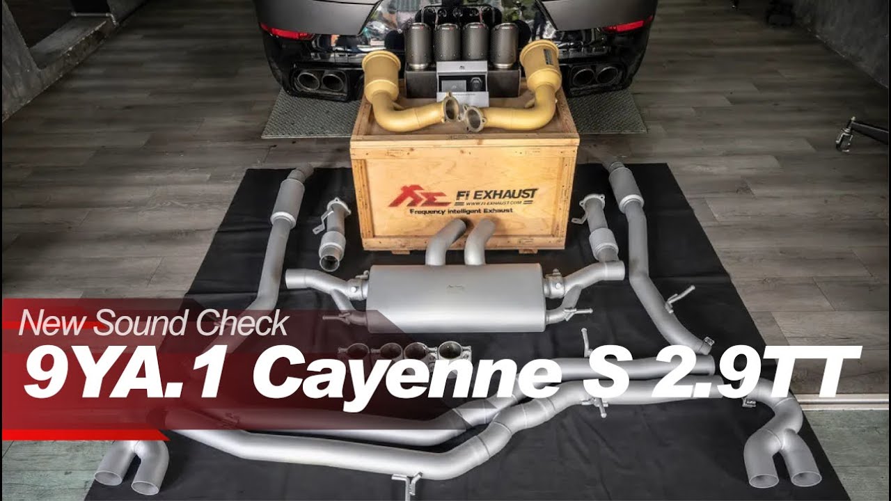 Porsche 9YA.1 Cayenne S 2.9TT Sound Test w/ Valvetronic Catless Fi ...