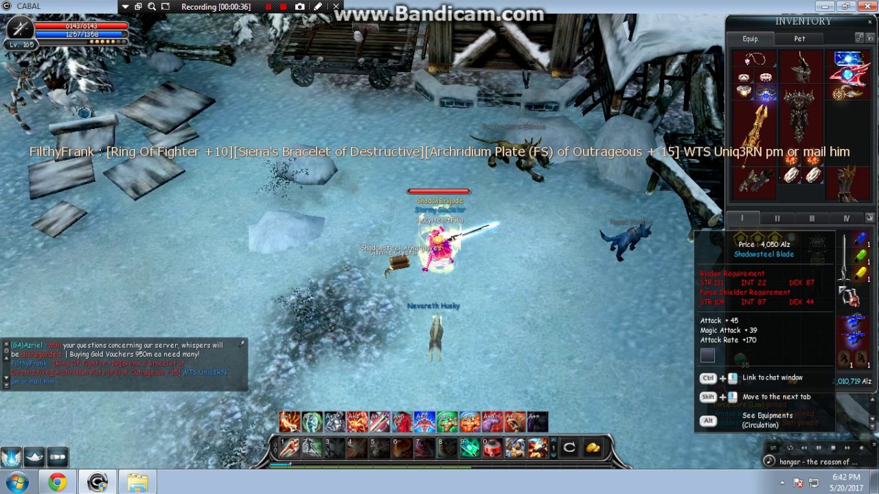 Cabal Easy Craft Material Core Shadow Steel - YouTube