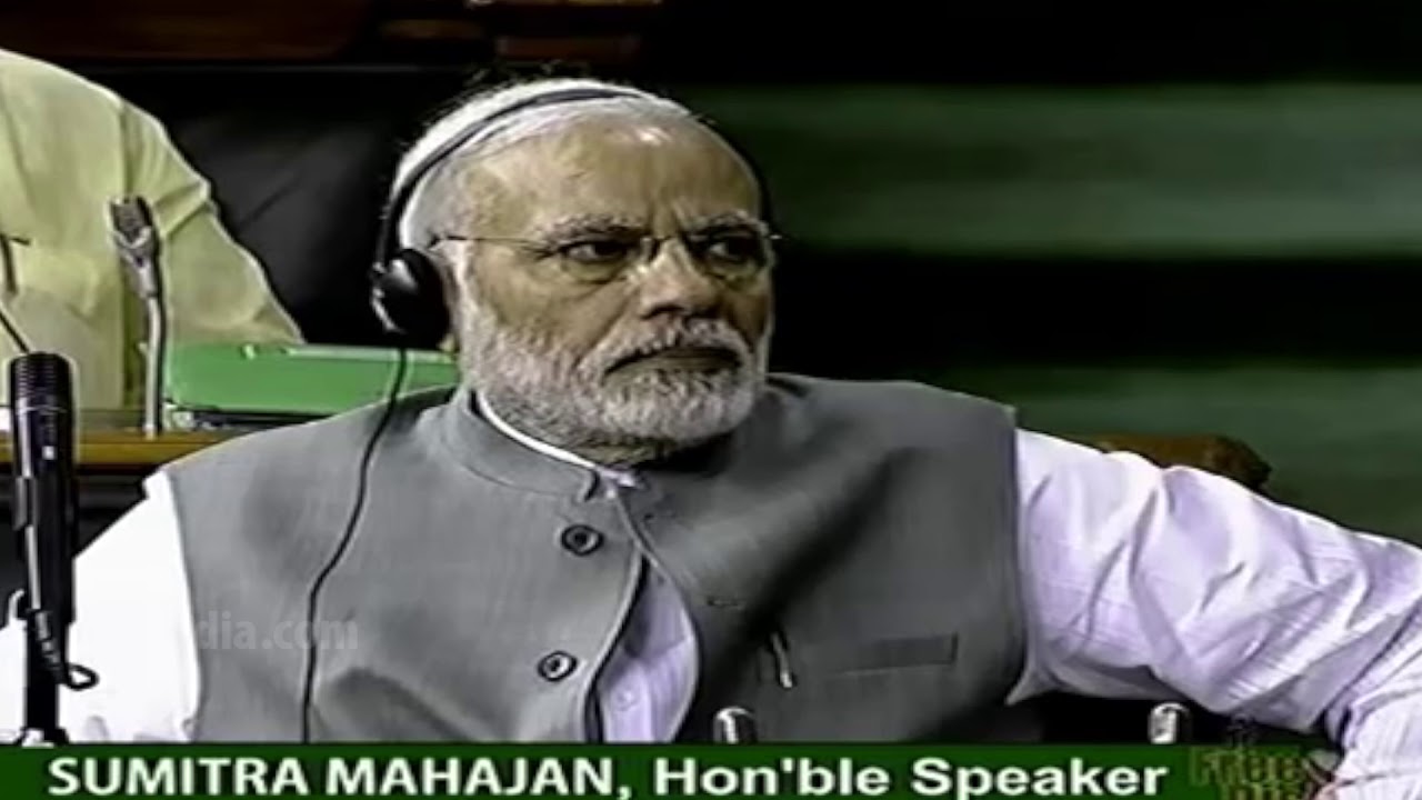 PM Narendra Modi attended last session of Lok Sabha, Congress played ...