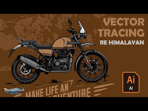 HOW TO DRAW RE HIMALAYAN for tshirt design- Adobe illustrator - YouTube