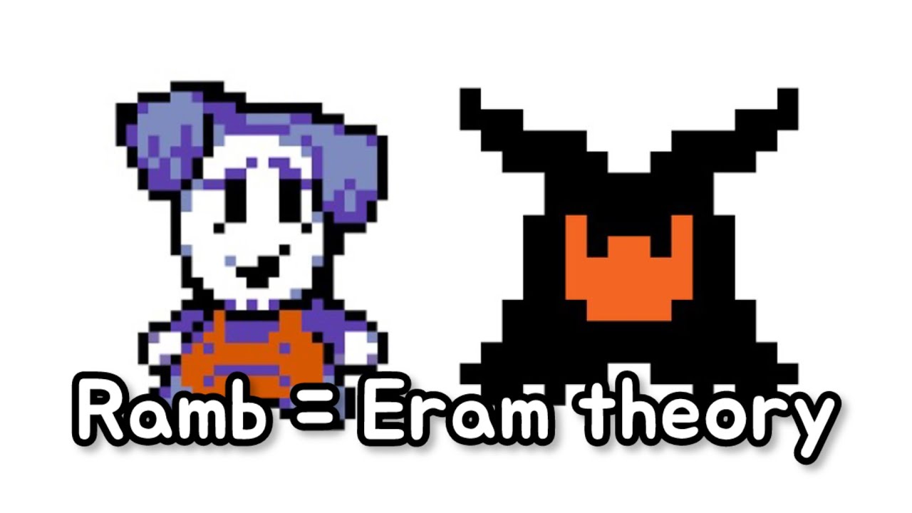 Ramb = Eram theory 램 = 에람 가설 #델타룬 #deltarune #언더테일 #undertale #샌즈 ...