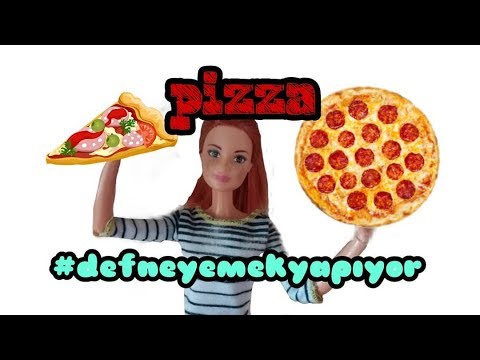 Barbie pizza yapıyor #defneyemekyapıyor / 2