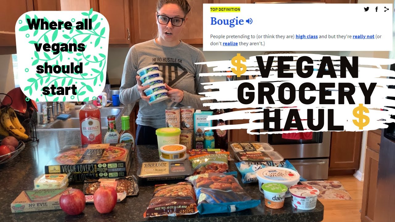 BOUGIE VEGAN GROCERY HAUL: Great alternative guide if you are trying to ...