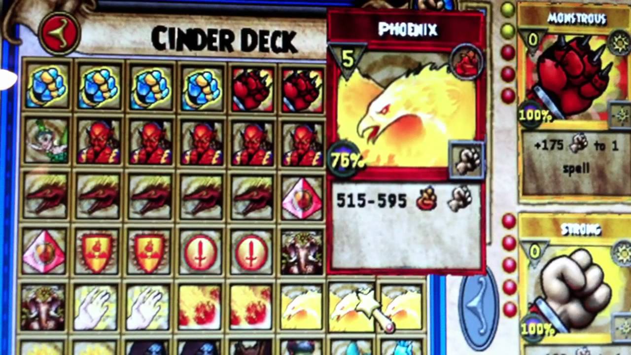 wizard101 best fire deck - YouTube