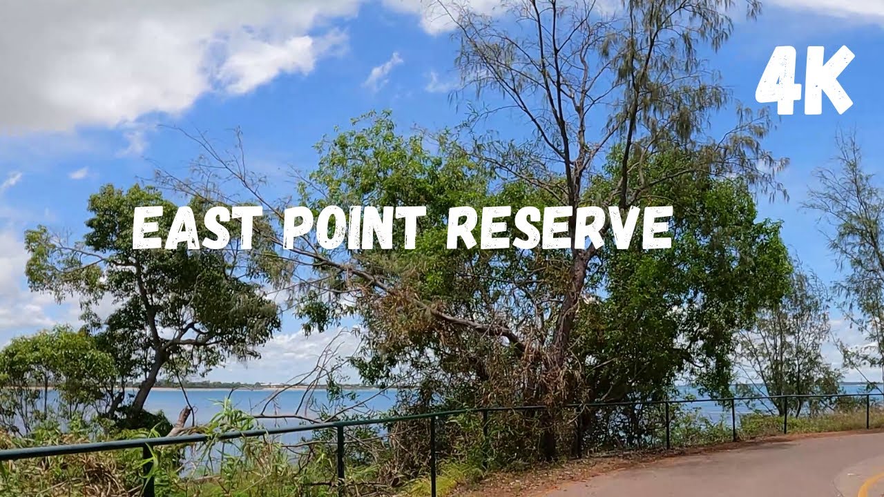 Darwin Australia City Tour 2023 - 4K Ultra HD Driving from East Point ...