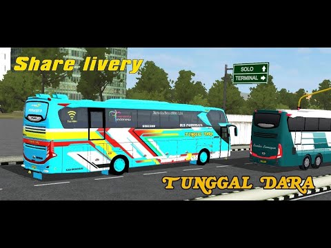 LIVERY TUNGGAL DARA | JETBUS3+ FACELIFT VOYAGER 0500R | MD CREATION ...