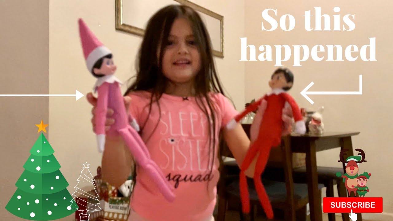 Elf on a Shelf loses her magic! - YouTube