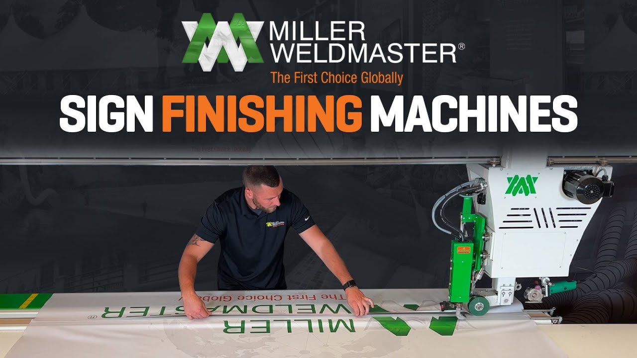 Want PERFECT Sign Finishing? Miller Weldmaster has you covered! - YouTube