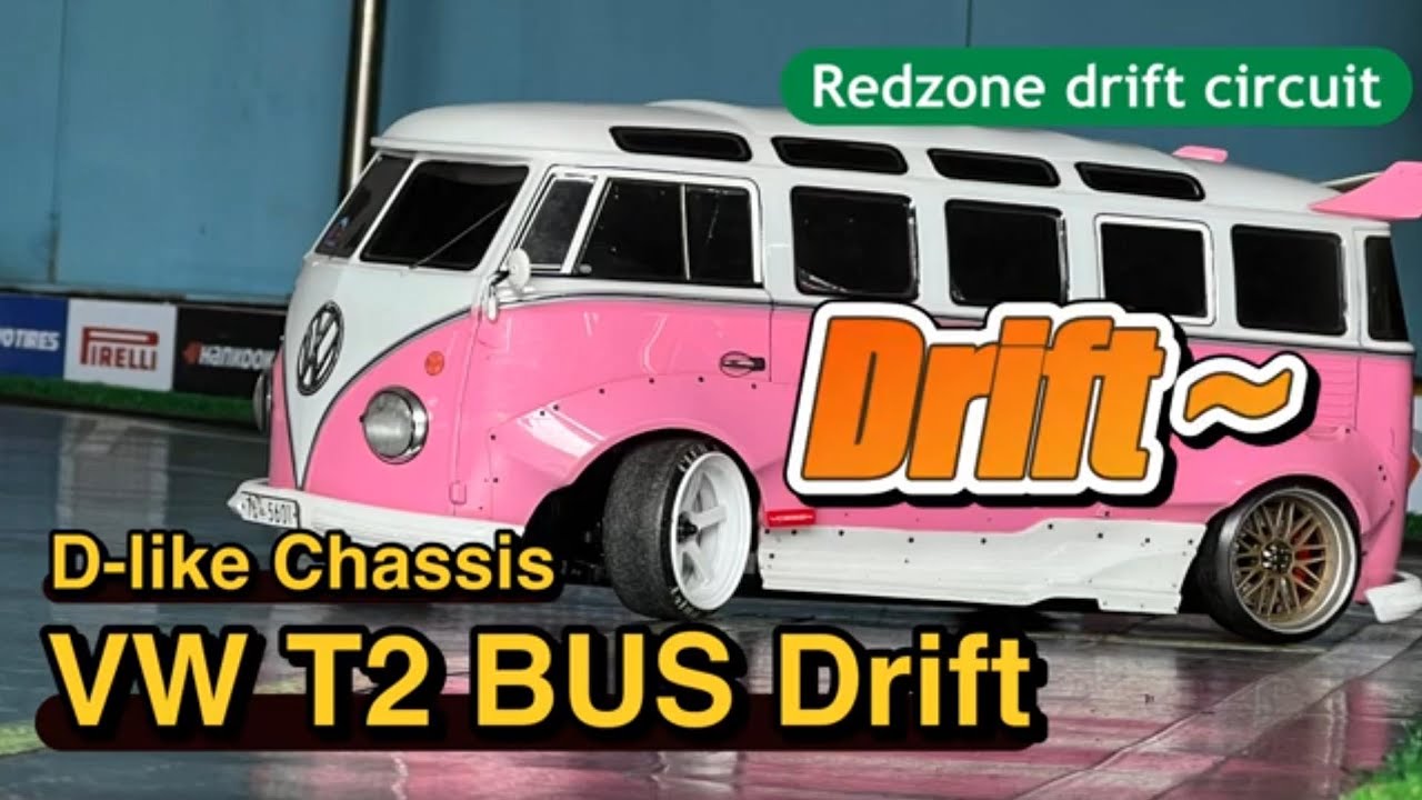 드리프트 알씨카 VW T2 BUS Drift #드리프트 #드리프트알씨 #drift #driftrc #폭스바겐 #vw - YouTube