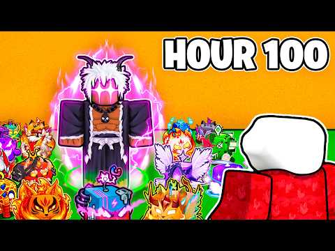 Rolling SUPER Blox Fruits Gacha For 100 HOURS..