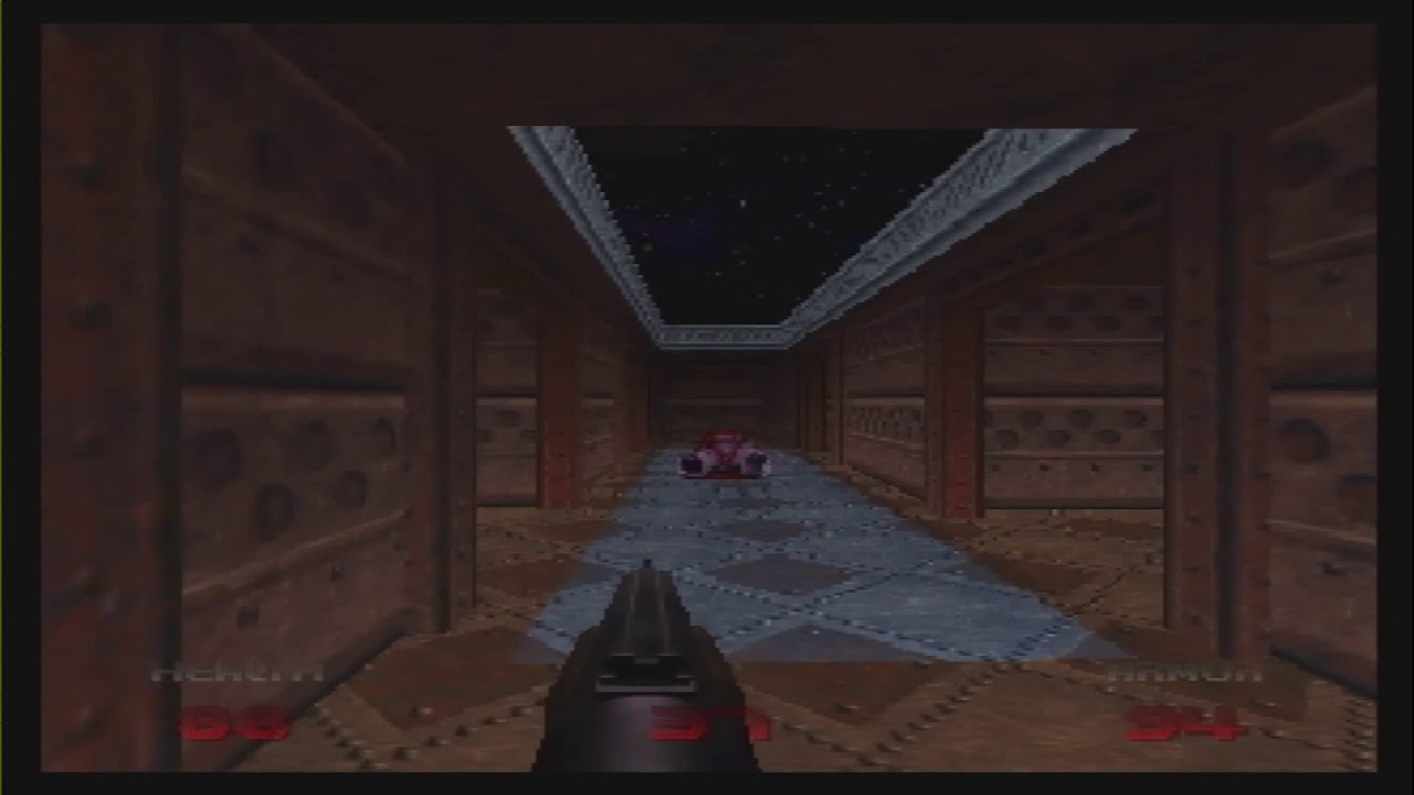 Doom 64 Nintendo 64 short gameplay xrgb-mini framemeister - YouTube