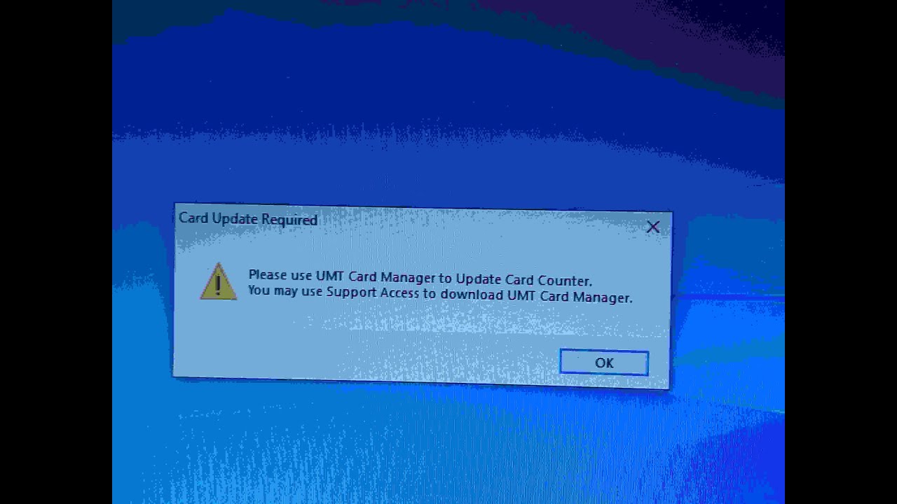 UMT Dongle Please use Card Manager to Update Card Solution - YouTube