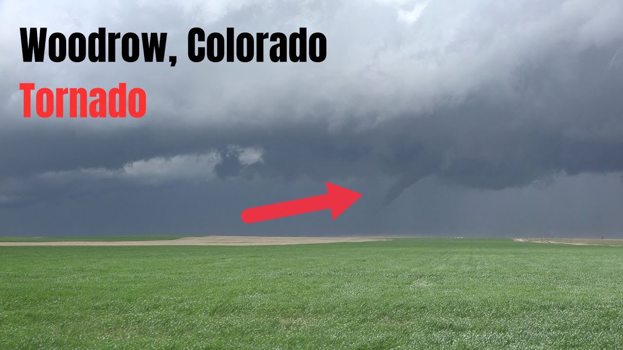Woodrow, Colorado Tornado! (May 23rd, 2021) - YouTube