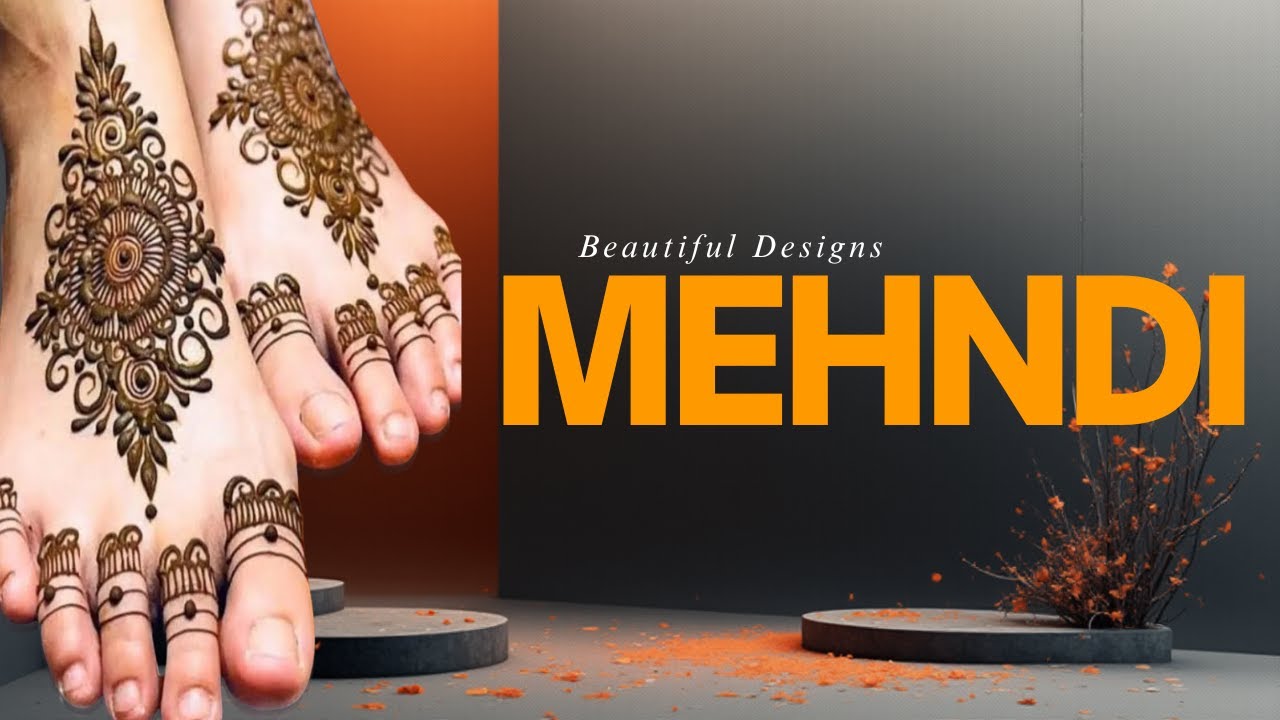 Is Henna Really Better Than Mehndi For Wedding Feet? - YouTube