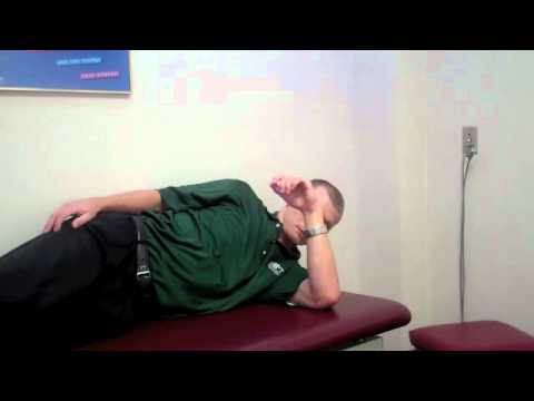 Side lying external rotation stretch - HPT Huntington Physical Therapy ...