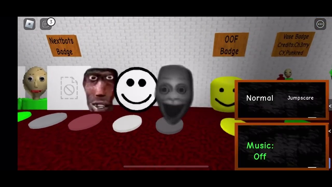 (SPECIAL) How To Get Nextbot Badge In Baldi’s Basics RolePlay - YouTube