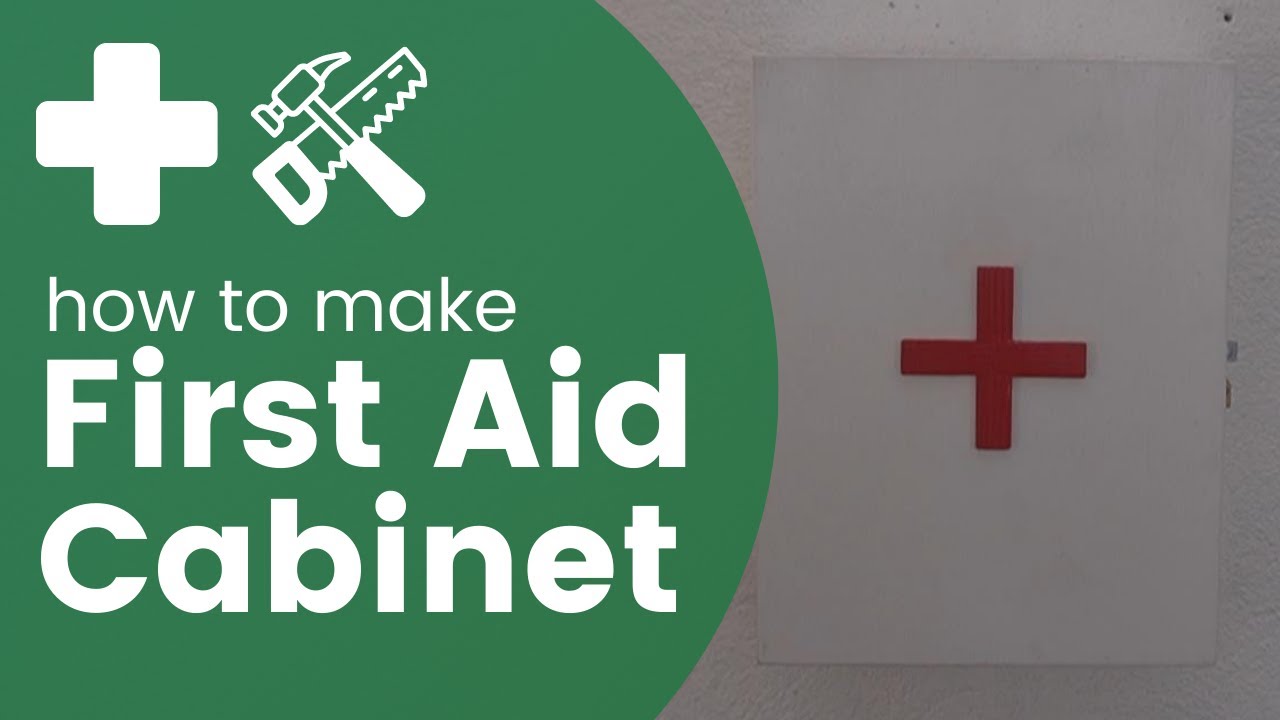 How to Make a Wooden First Aid Box - DIY - YouTube