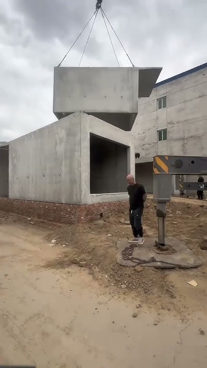 Modular house building - YouTube