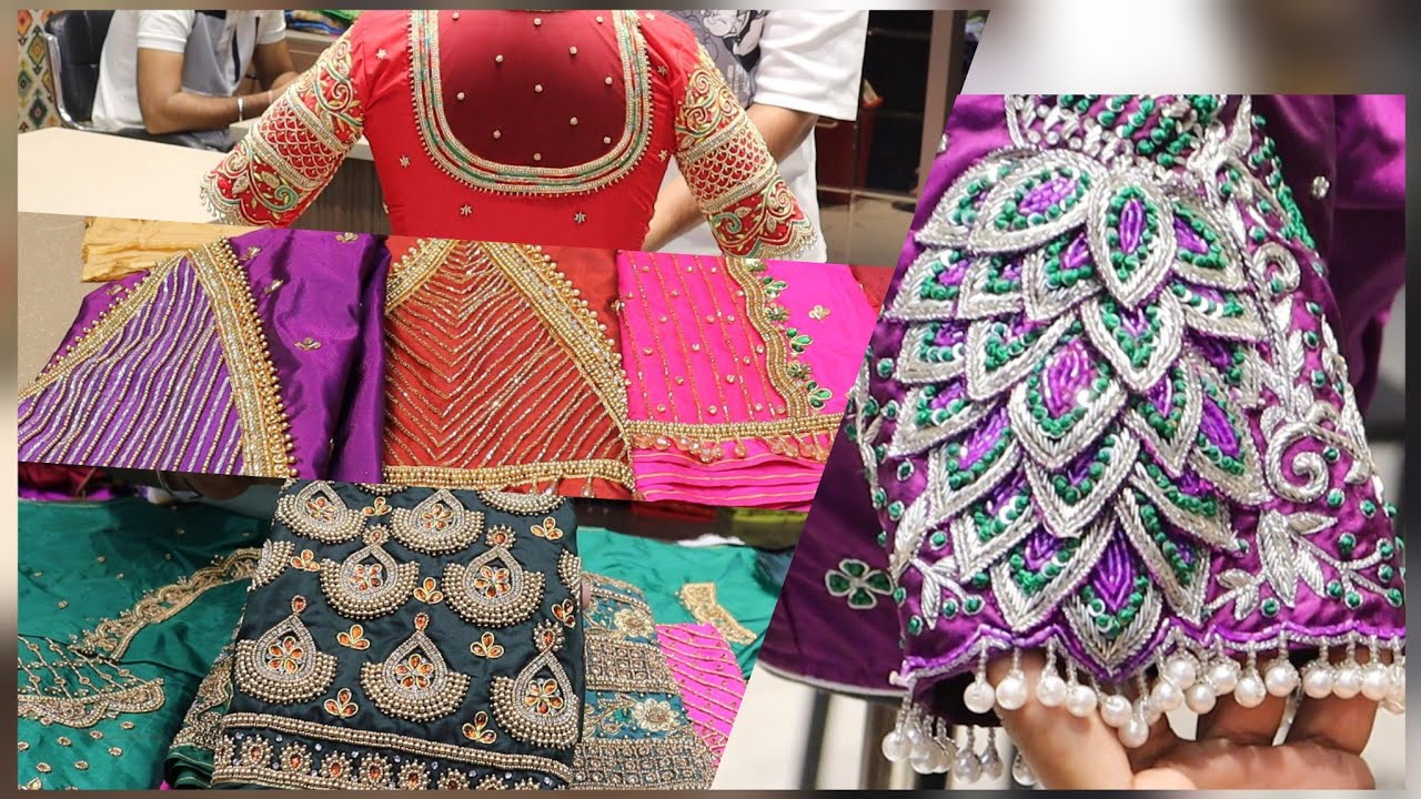 Rs. 499 aari work Aadi Offer Sale | latest Net Blouse 3d Blouse ...