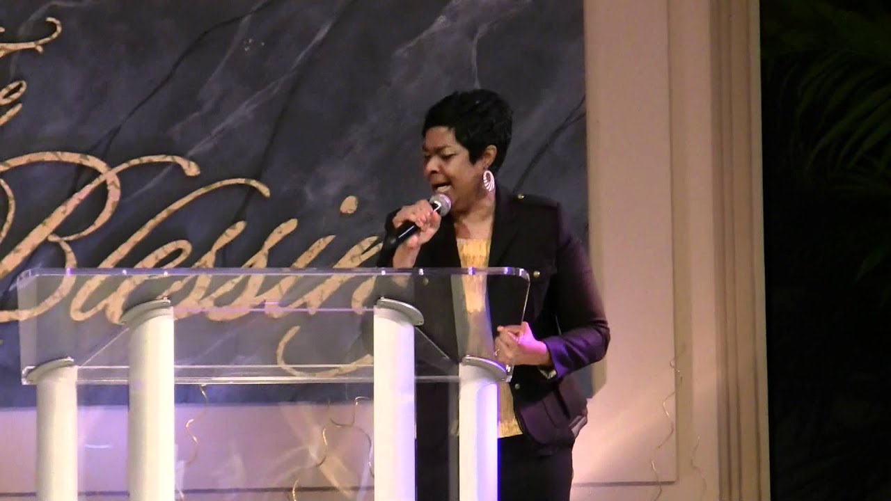 Danielle Douglas singing "In the Midst of it All" - YouTube