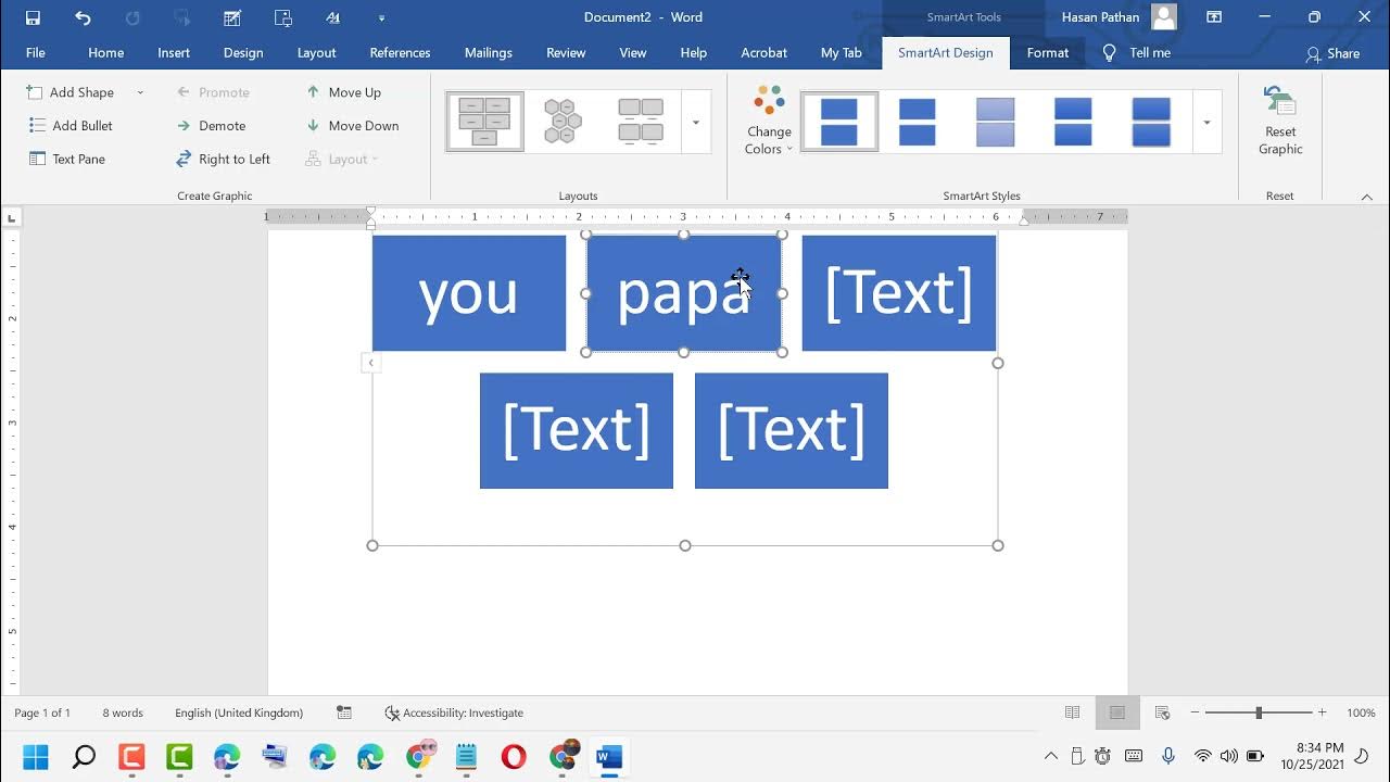 How to Make a Family Tree in Microsoft word - YouTube