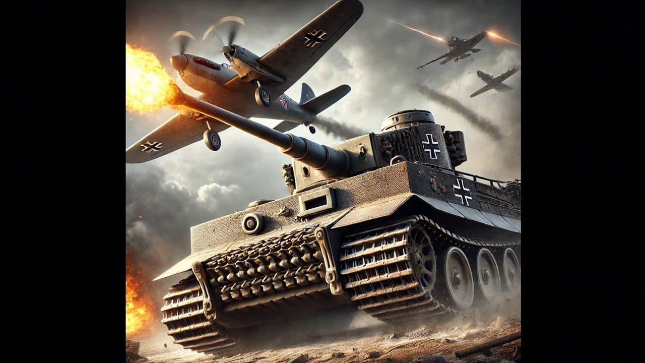 Tiger Tank vs IL 2 Plane [Enlisted] - YouTube