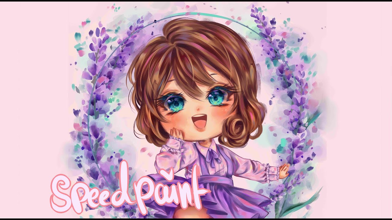 【Speedpaint】Chibi Art-Trade (Paint Tool SAI) - YouTube