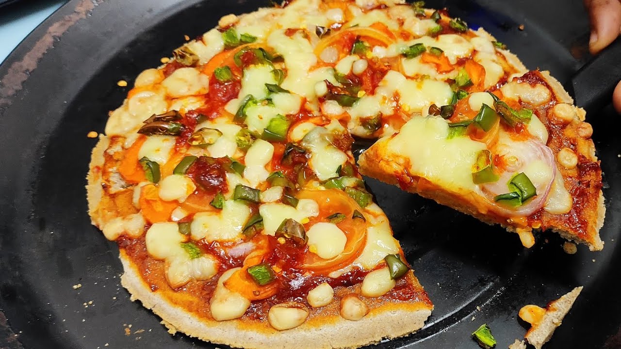 millet base gluten free pizza. - YouTube