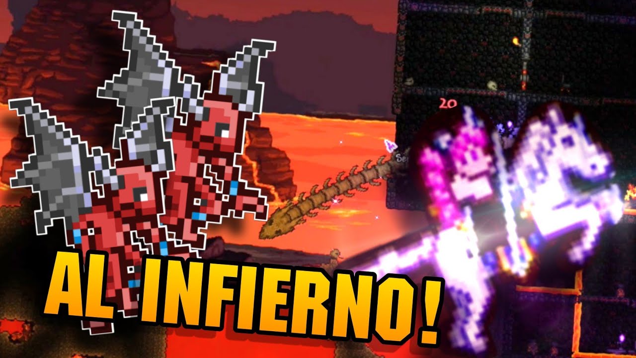 EL INFIERNO DE TERRARIA! | TERRARIA | #10 | GAMEPLAY | #kalev - YouTube