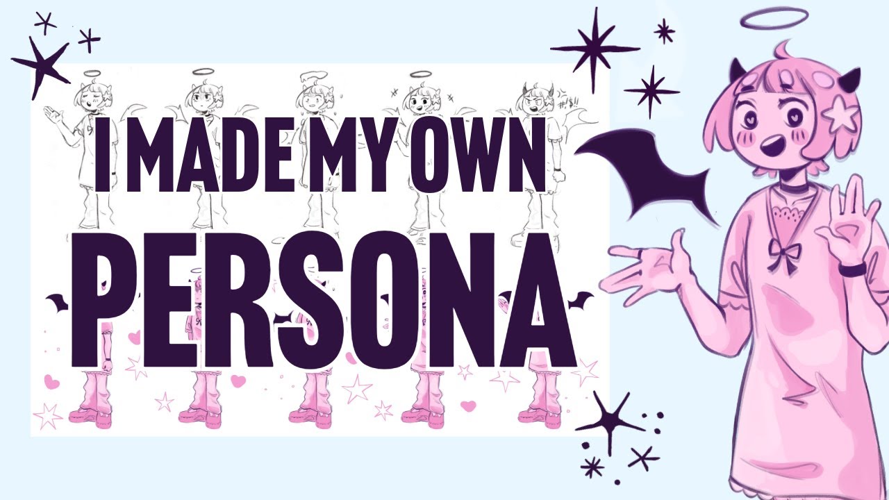 making my own persona + first introduction ☆ ･.° - YouTube