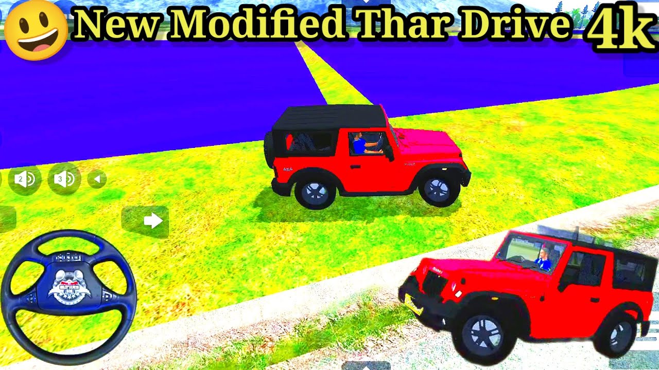 Mahindra Modified Thar in Bus Simulator Indonesia | Modified Thar Mod ...