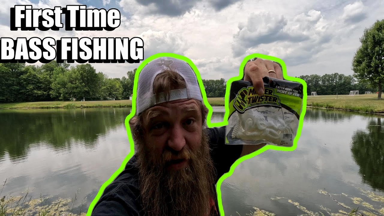 First Time Bass Fishing EVER!!! - YouTube