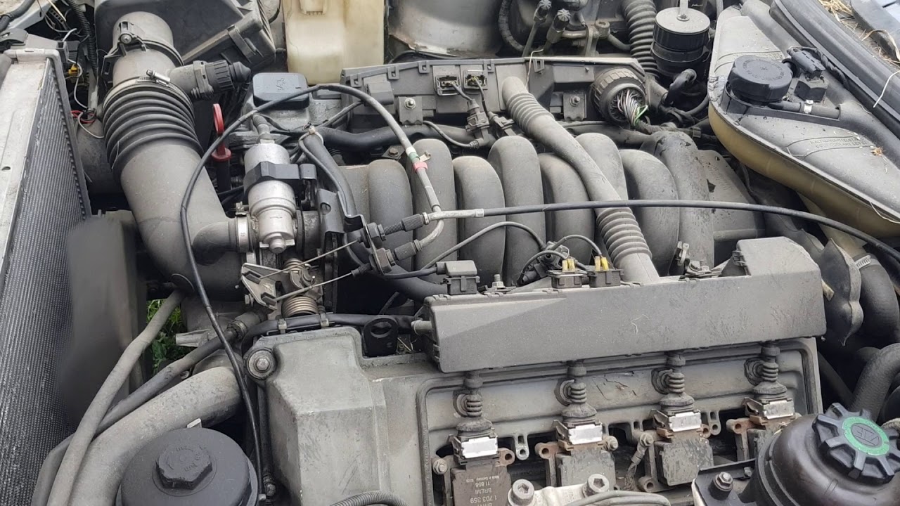 Engine M60B30 BMW E34 - YouTube