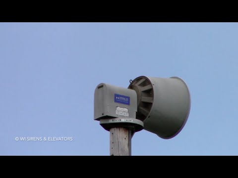 ASC RM-130 Siren Test, Mill Road, Menomonee Falls, WI - 5/27/20 - YouTube