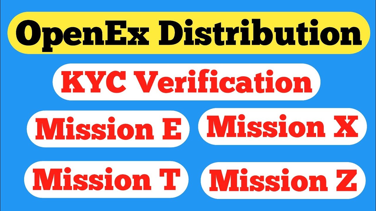 Openex KYC | Complete OEX Mission - YouTube