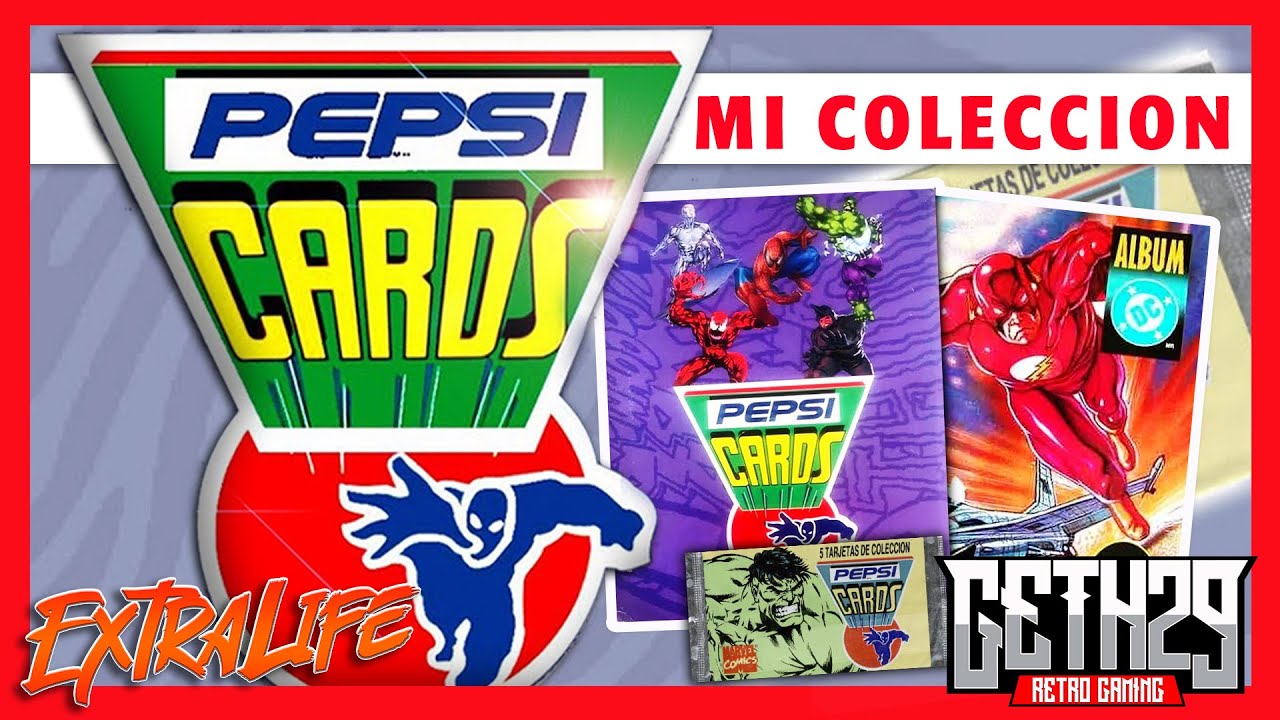 Pepsi Cards 1994, 1995 Mi Coleccion | GETH29 - YouTube