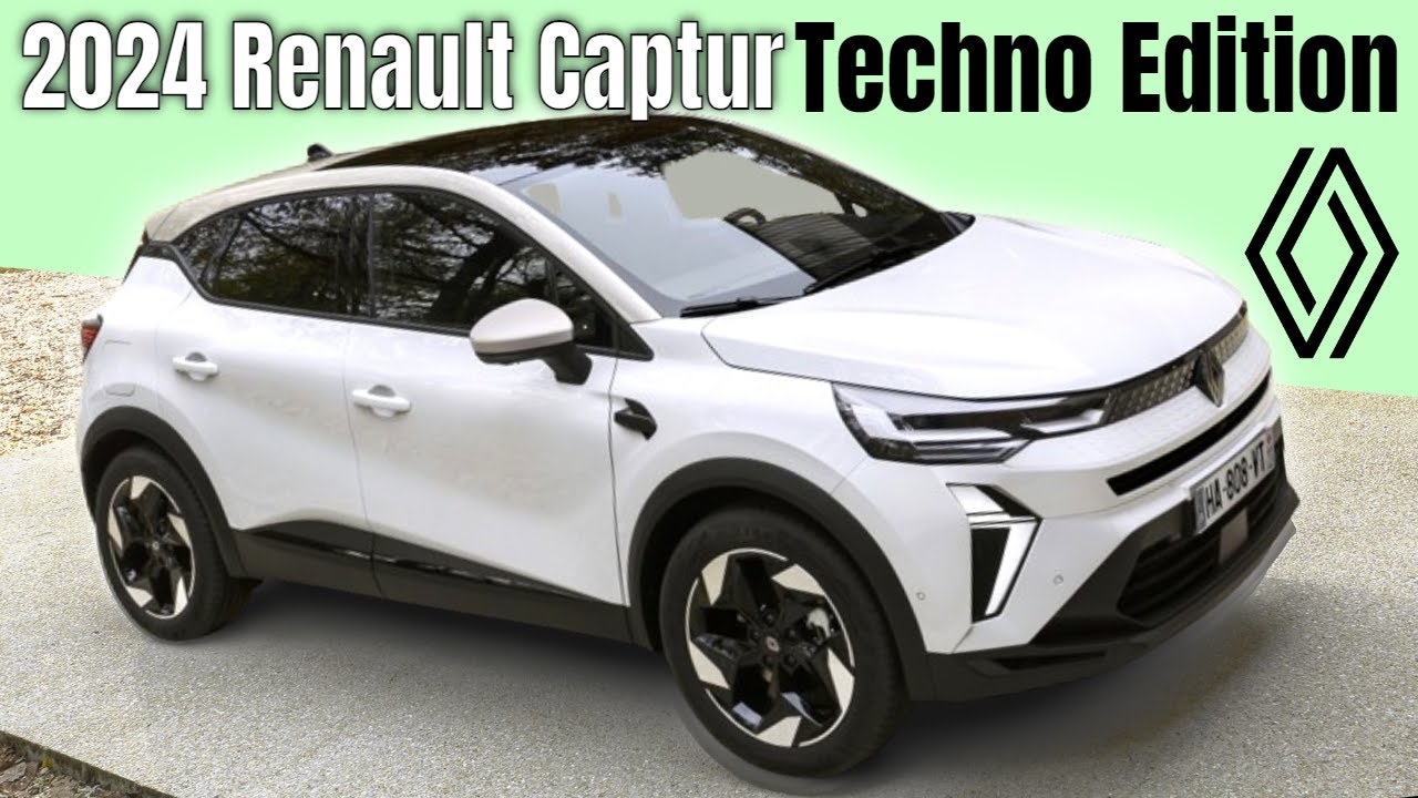 2024 Renault Captur E tech Hybrid Techno Edition - YouTube