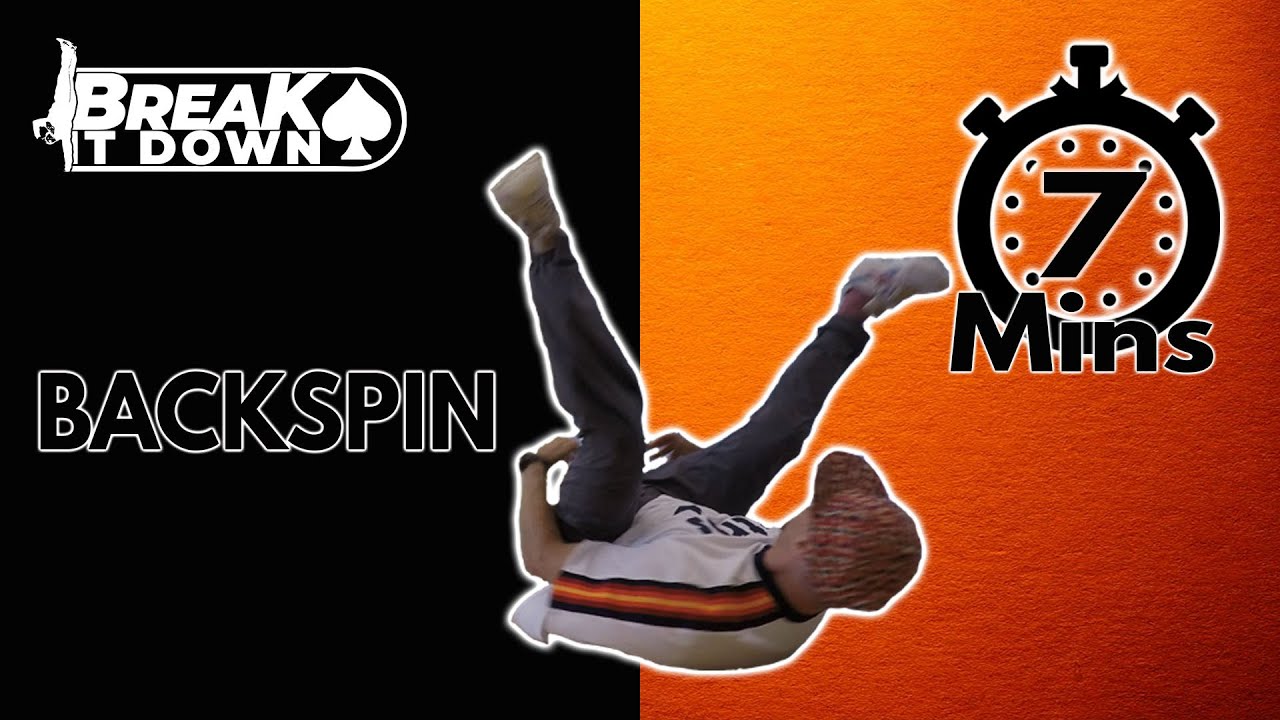 Bboy Tutorial | how to Backspin | Break it Down | How to Breakdance ...