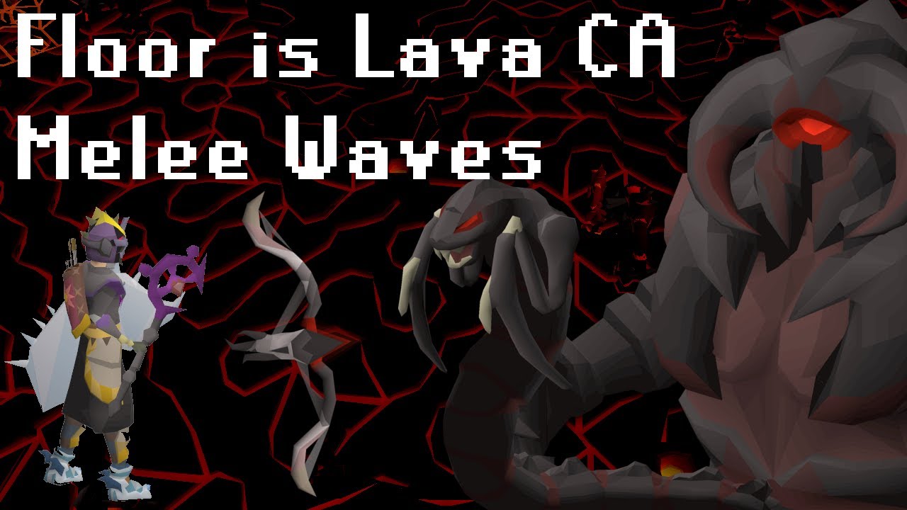 OSRS Floor is Lava - No Dig Inferno CA - Melee Waves - YouTube