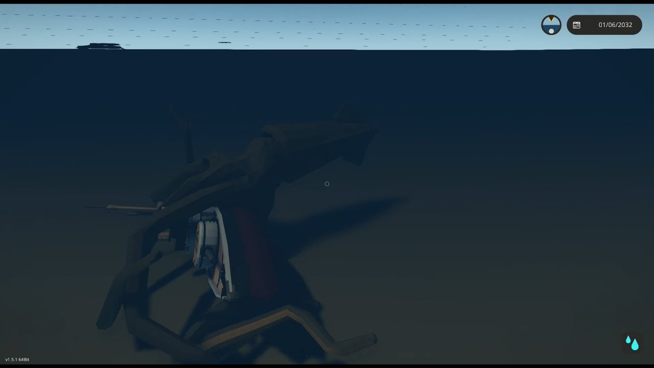 The Kraken returned after i survived a sinking ship in Stormworks ...