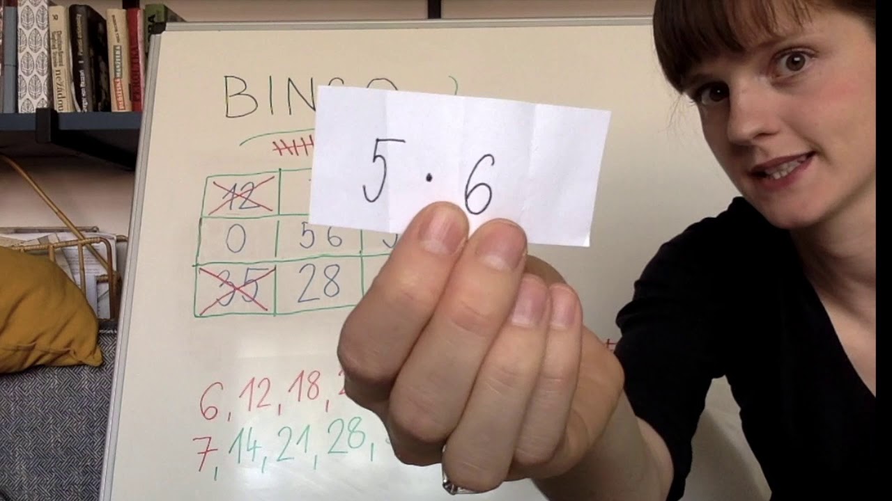 BINGO (násobky 6 a 7) - 2. kolo - YouTube