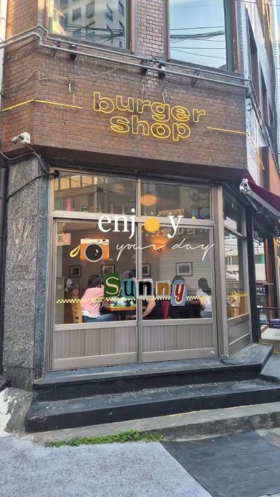 버거샾#전포동나들이#BURGERSHOP - YouTube