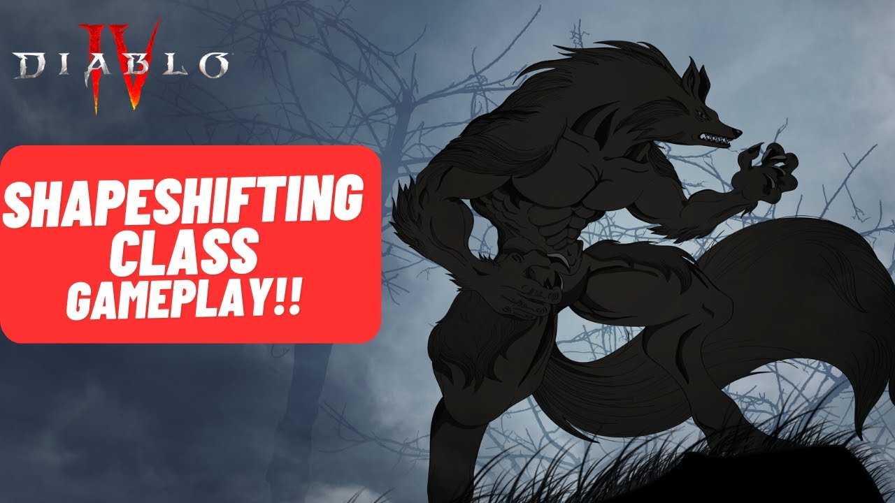 Druid WEREWOLF BUILD gameplay (no commentary) | Diablo IV Open Beta ...
