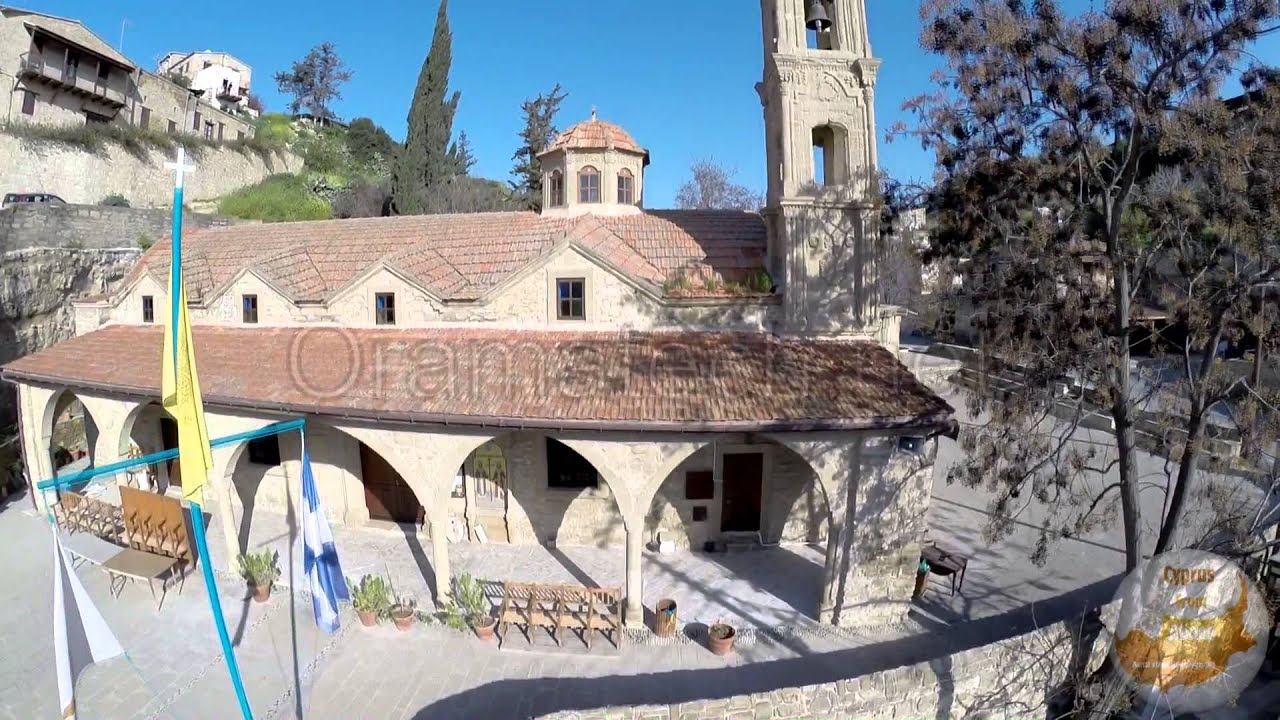 Tochni Village in Larnaca Aerial video by Cyprus from Avove and ...