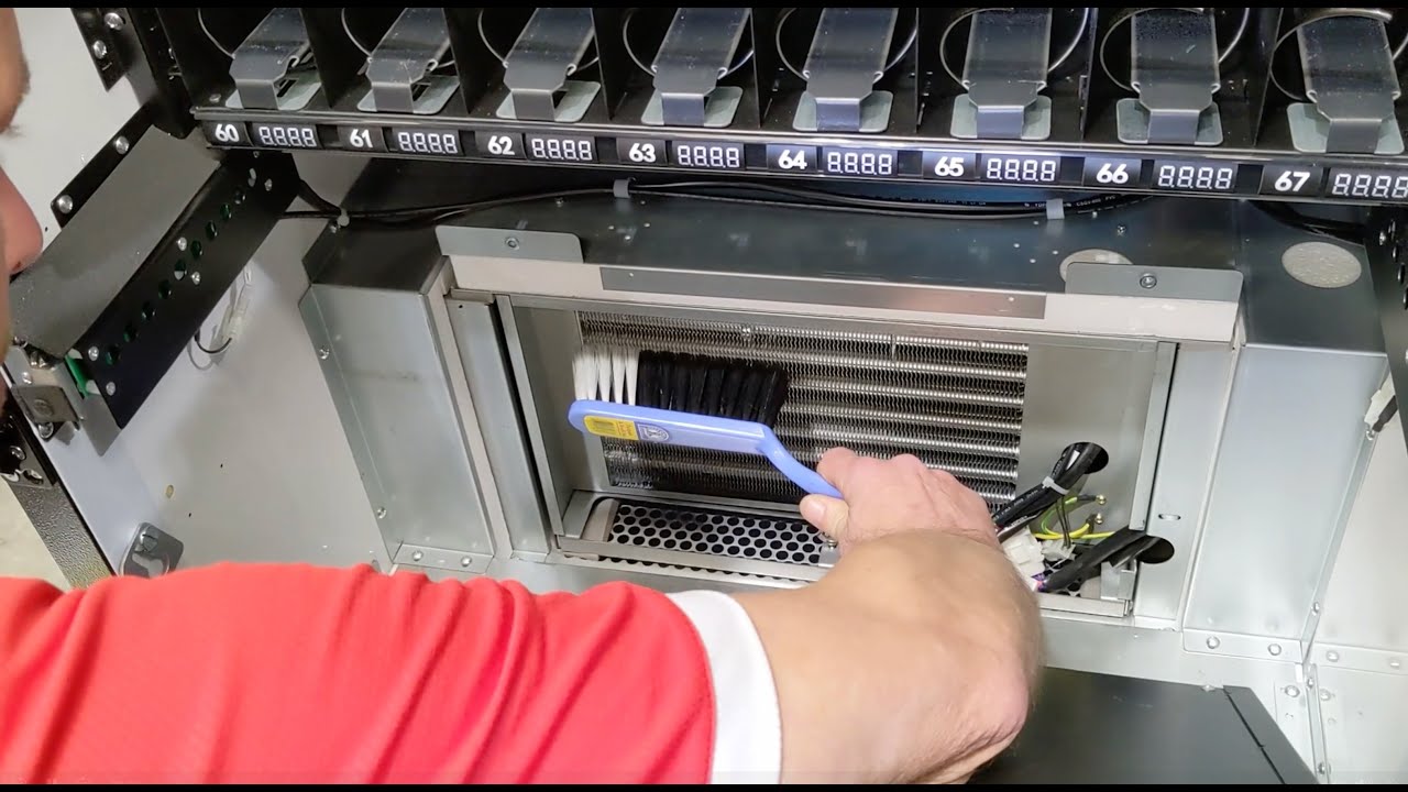How to clean the condenser on the refrigeration unit of your vending ...