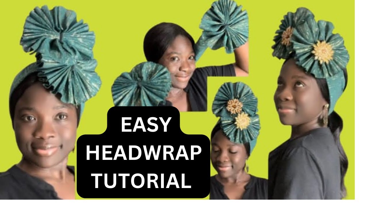 HOW I Created This AMAZING HEADBAND || HEADWRAP Tutorial - YouTube