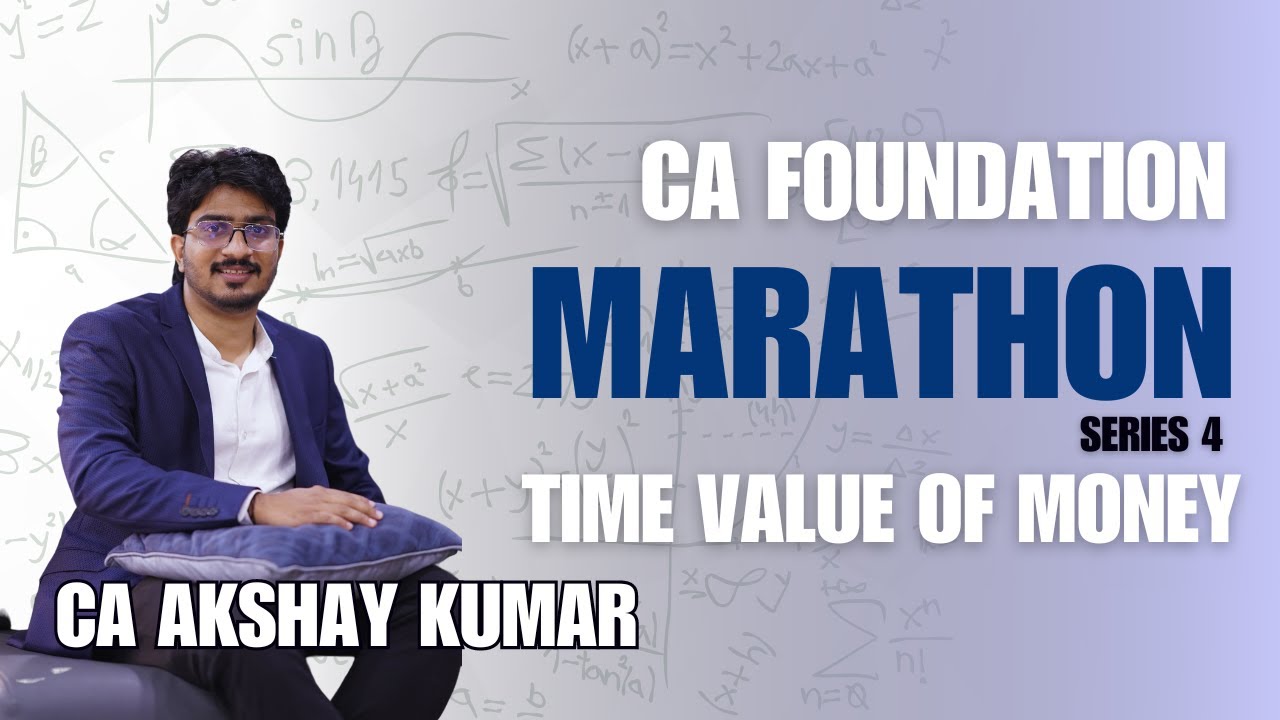 CA Foundation Paper 3 Maths Marathon Series 4 - YouTube