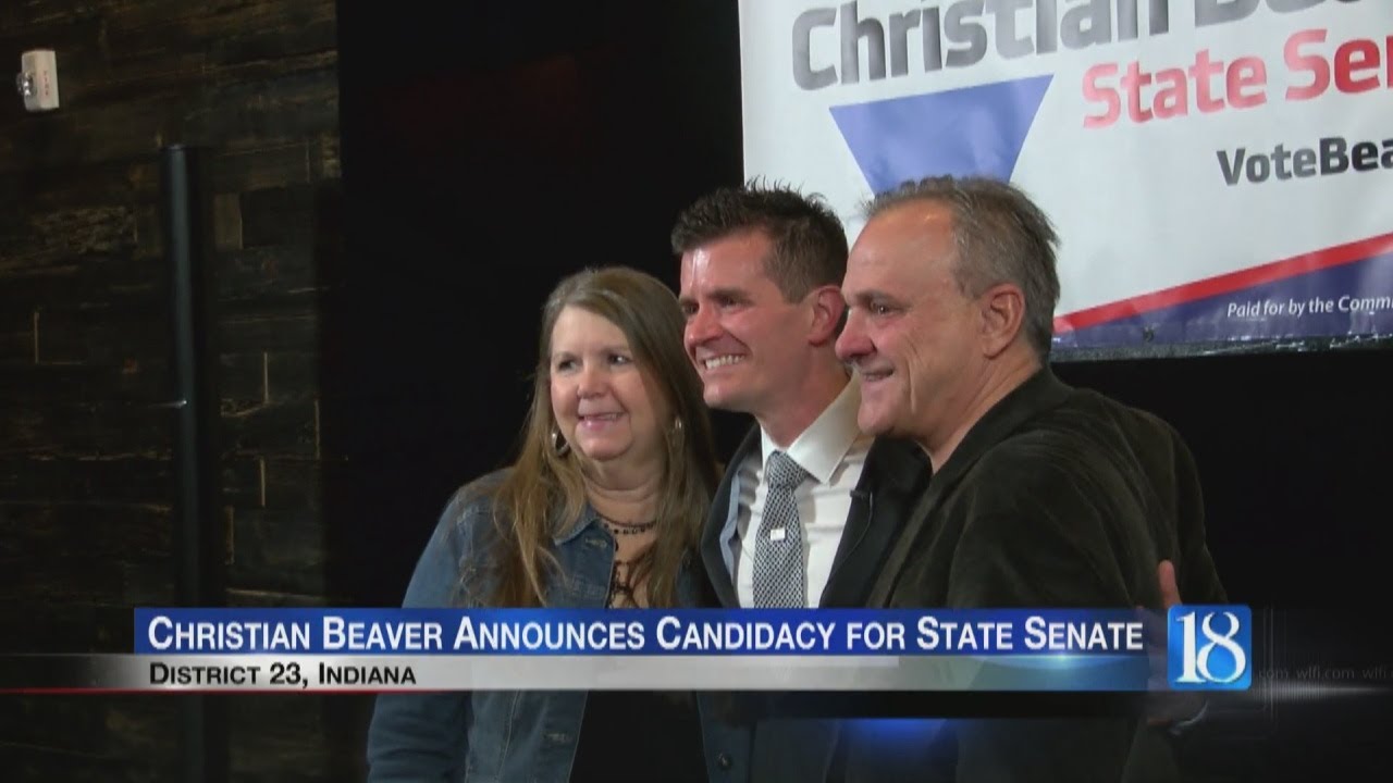 Christian Beaver Announces Candidacy for State Senate - YouTube