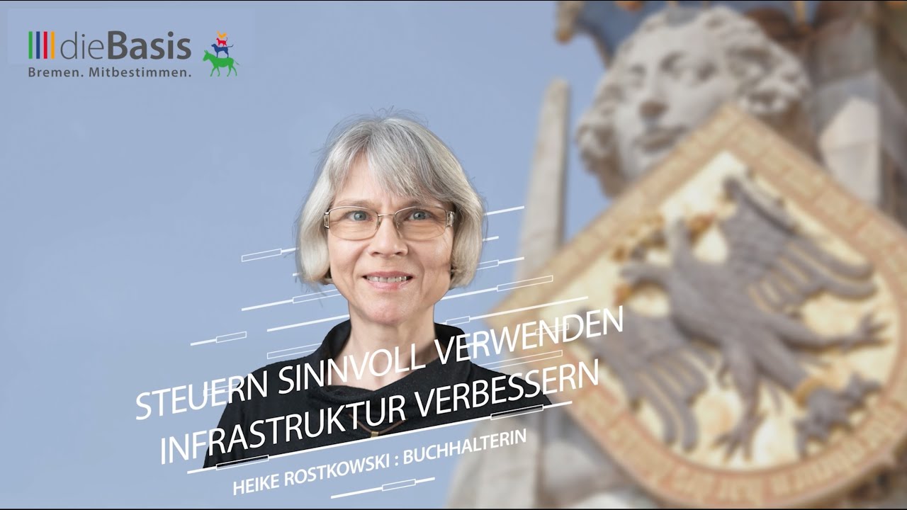 Heike Rostkowski, Kandidatin für die Wahl in Bremen - YouTube